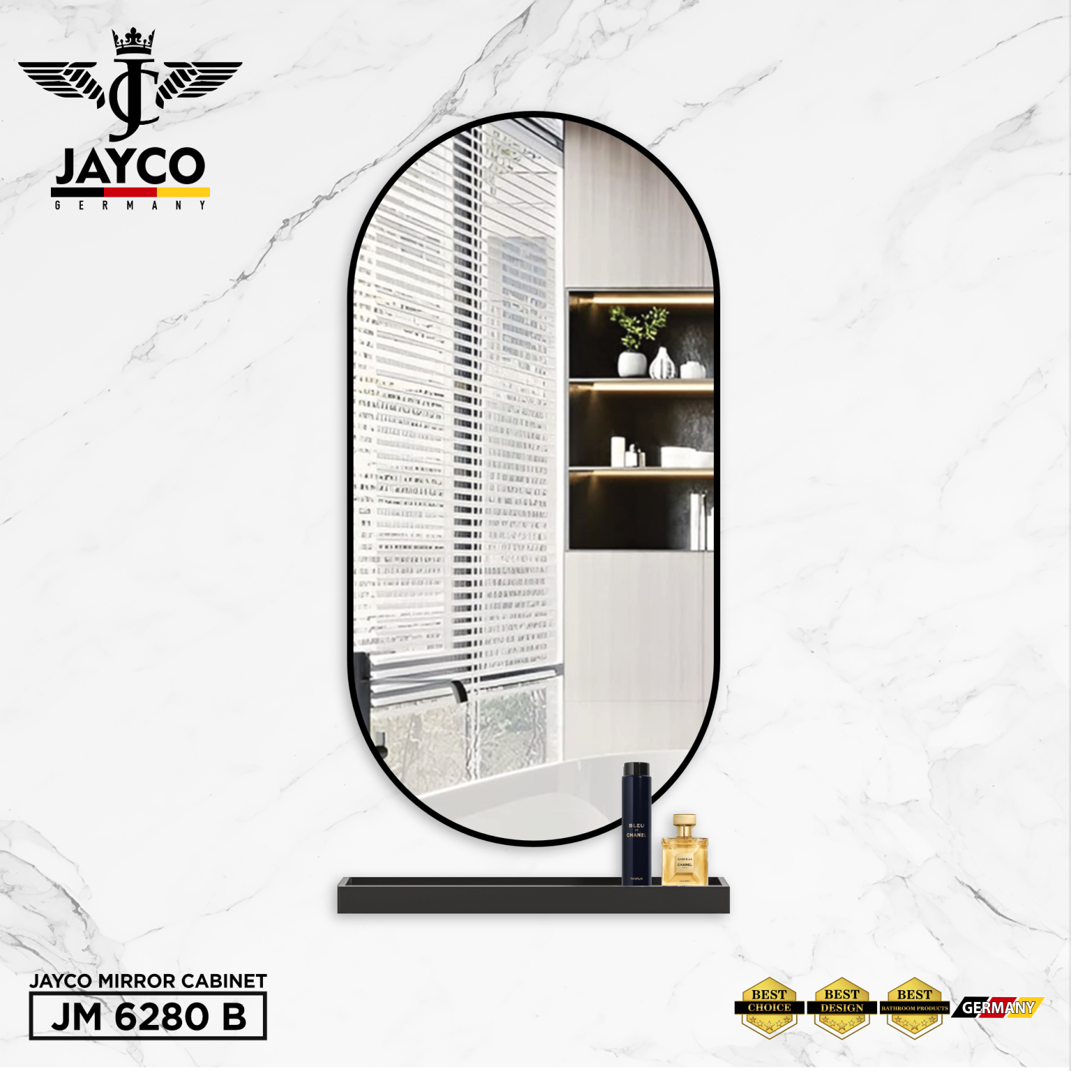 Jayco Indonesia – JAYCO MIRROR JM 6280 B | Kloset Toilet | One Piece WC ...